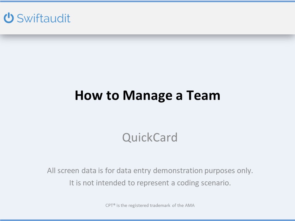How to Manage a Team – Assistant