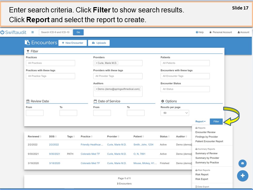 How to Run Reports – Assistant